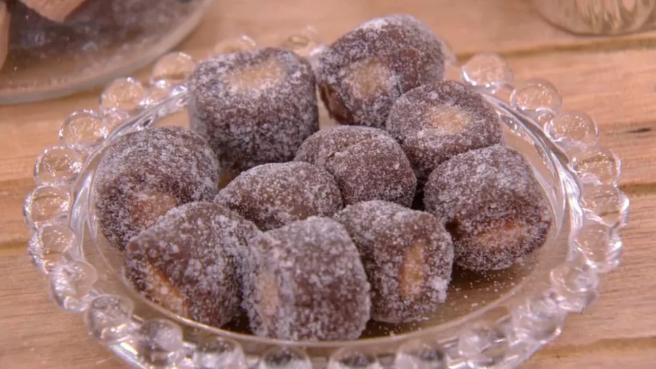 Receita de Bala de brigadeiro da Ana Maria Braga no Mais Você, 15/06 ...